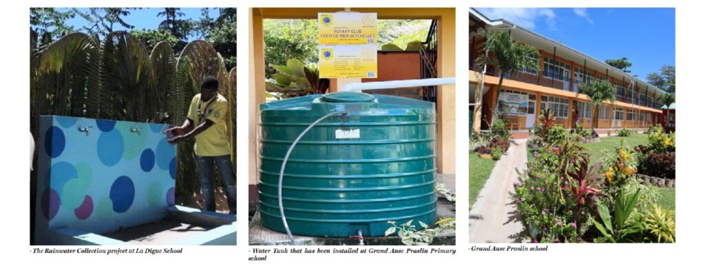 Water Harvesting for Schools in Seychelles - Hunt Deltel Supports