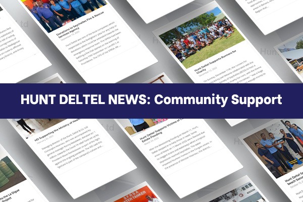 Corporate Social Responsibility & Community Support - Hunt Deltel